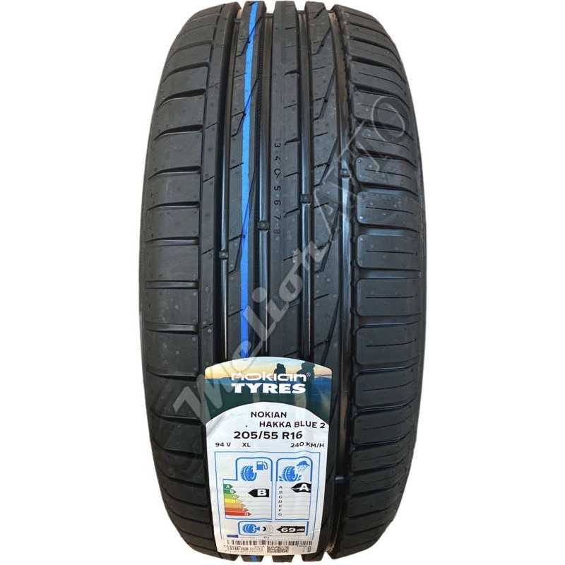 Купить летние шины Nokian Hakka Blue 2 205/55 R16 94V XL со склада в Киеве
